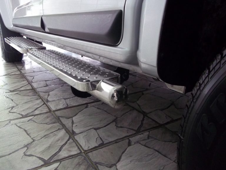 Estribo para Pick-up em aço inoxidável - Uorkinox